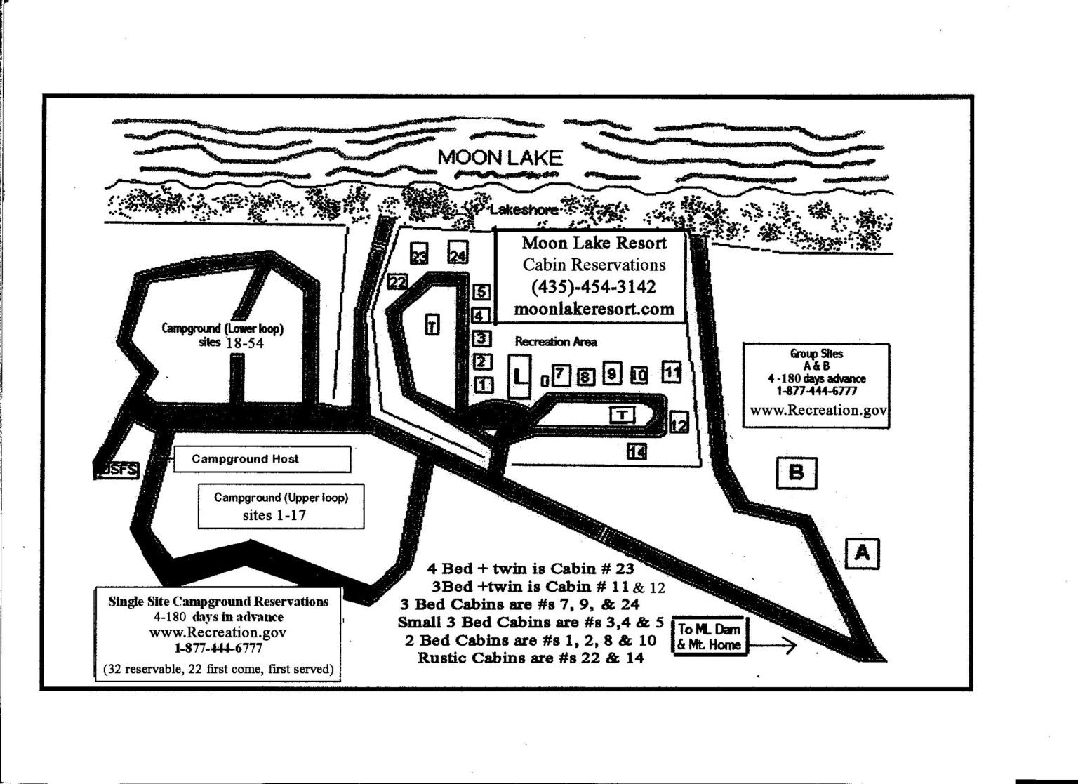 Campgrounds – Moon Lake Resort
